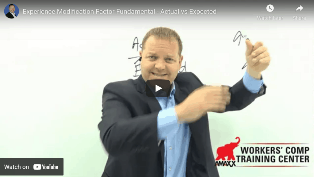 Experience Modification Factor Fundamental - Actual vs Expected - Amaxx ...