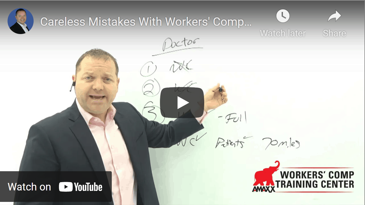 Careless Mistakes With Workers' Comp Doctor Selection - Amaxx Workers ...