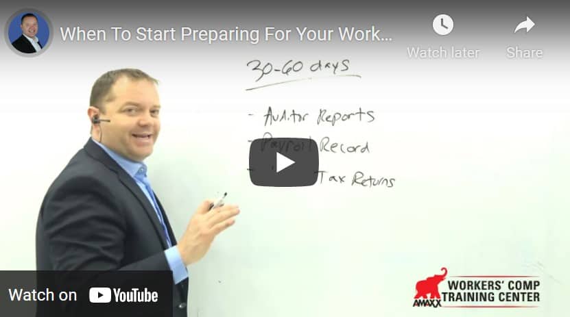 When To Start Preparing For your Workers' Comp Premium Audit - Amaxx ...
